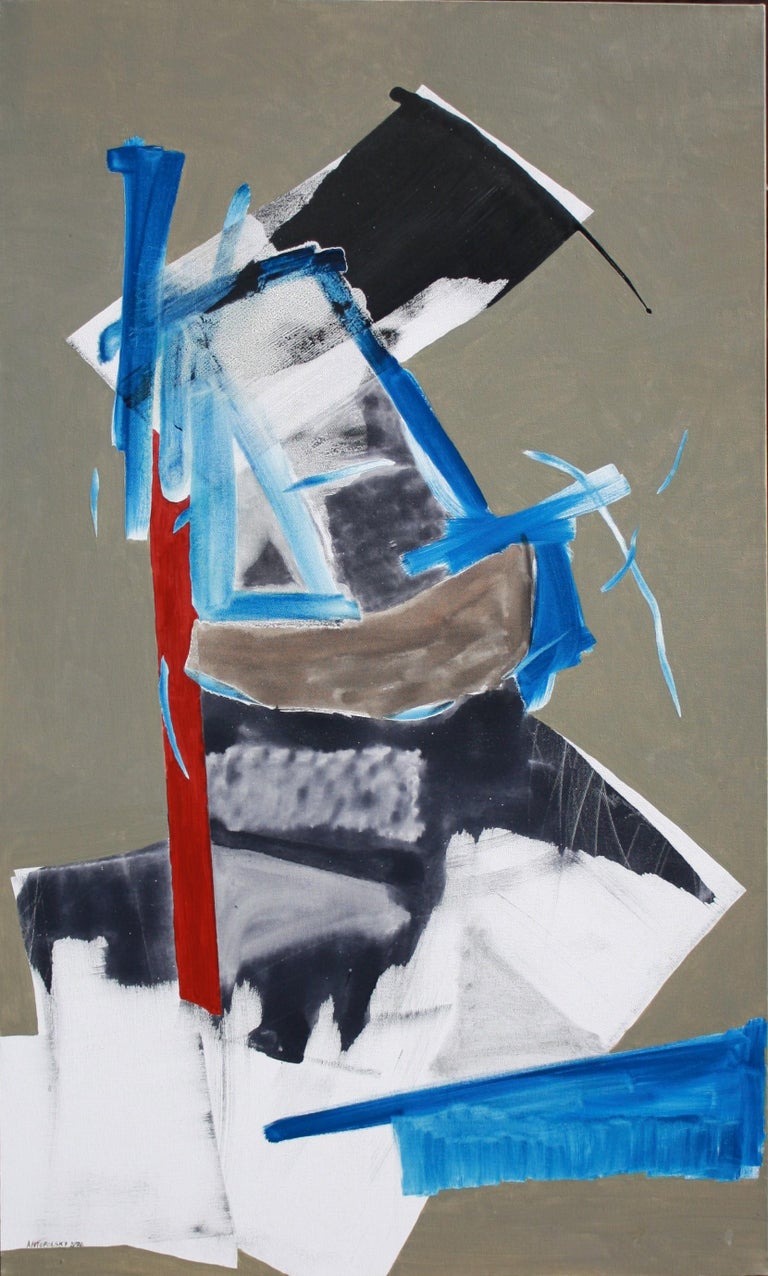 Roman Antopolsky - Bird, Abstract Painting For Sale at 1stDibs