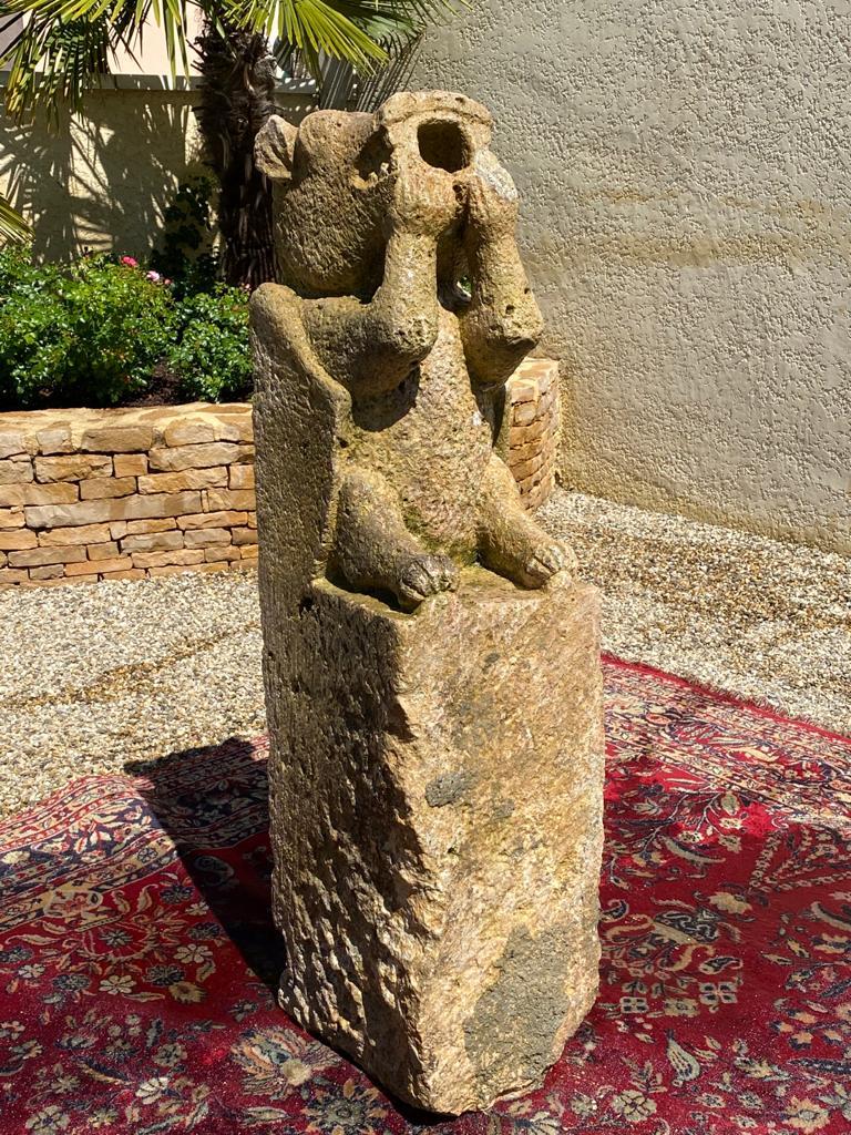 Roman Art '11th-12th Century', French Stone Gargoyle For Sale at 1stDibs