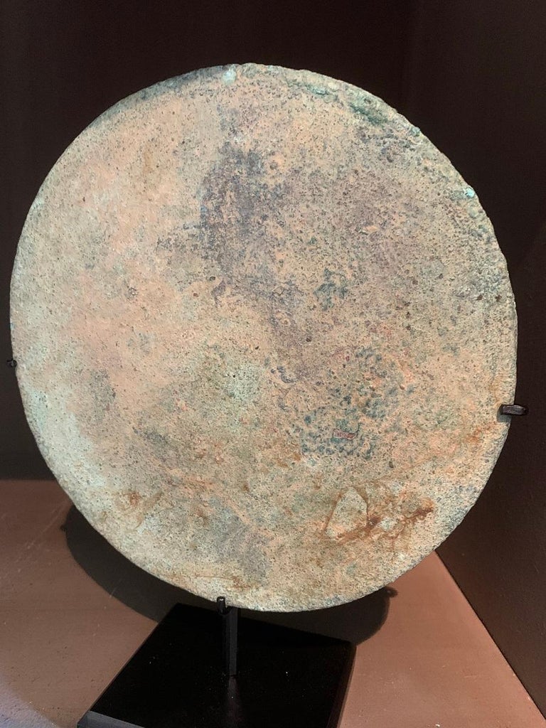 Roman Bronze Mirror at 1stDibs