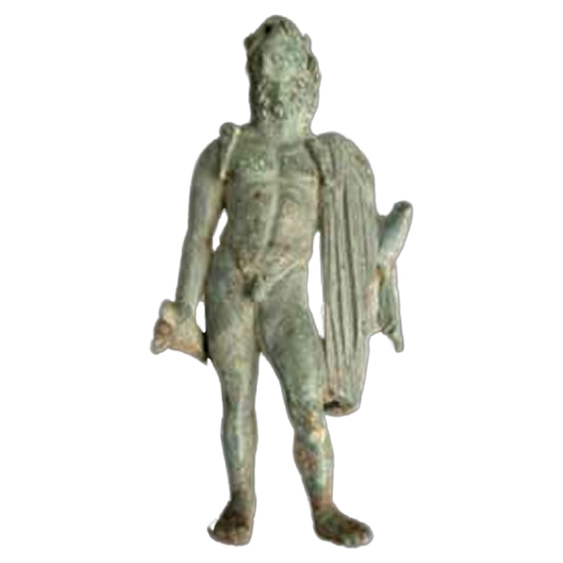 Roman Bronze Sculpture of Jupiter, 2nd Century CE - 3rd Century CE For ...