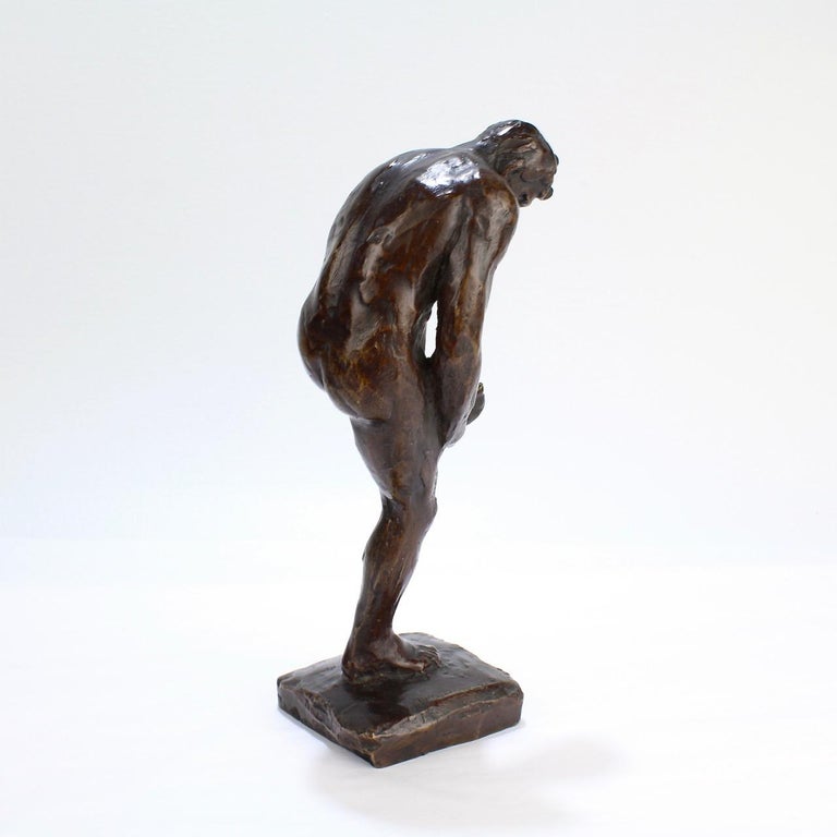 Roman Bronze Works Sculpture of a High Jumper Athlete by Robert Tait ...