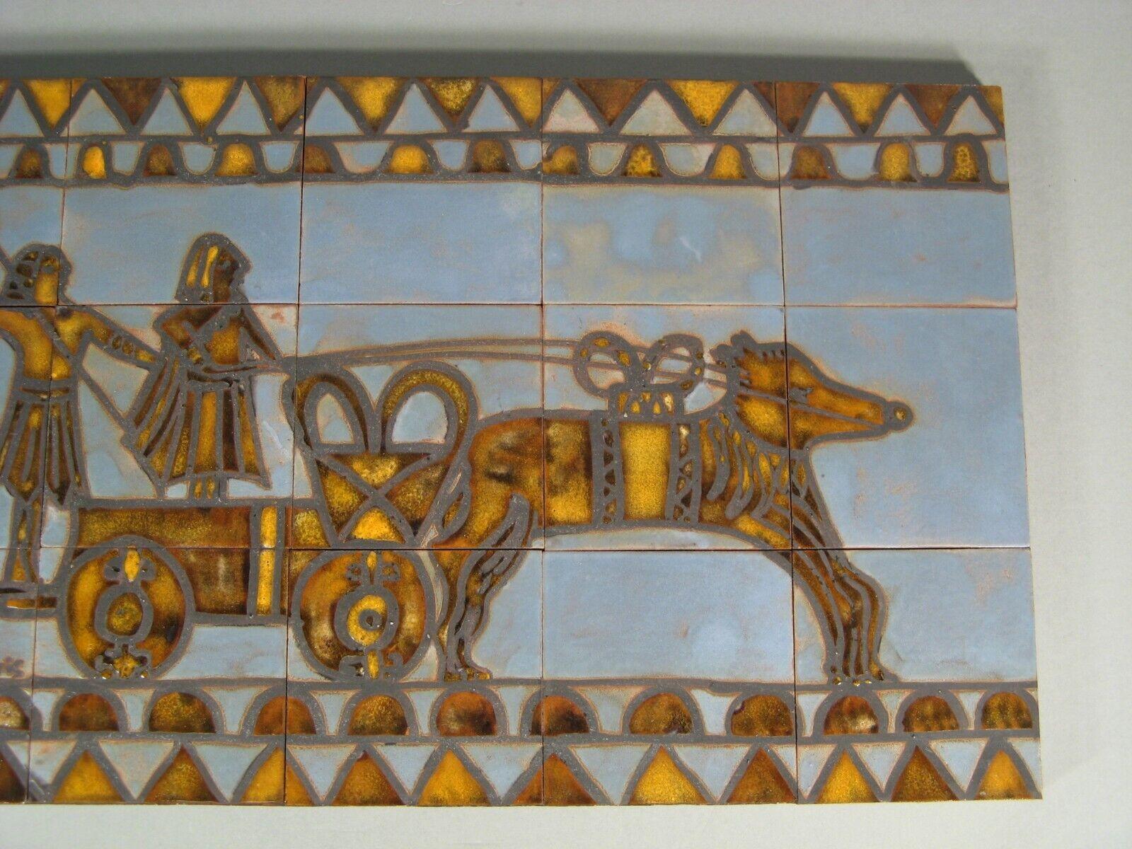 Roman Chariot Decorative Ceramic Panel by J. Garbero, Vallauris - 1Y131 ...