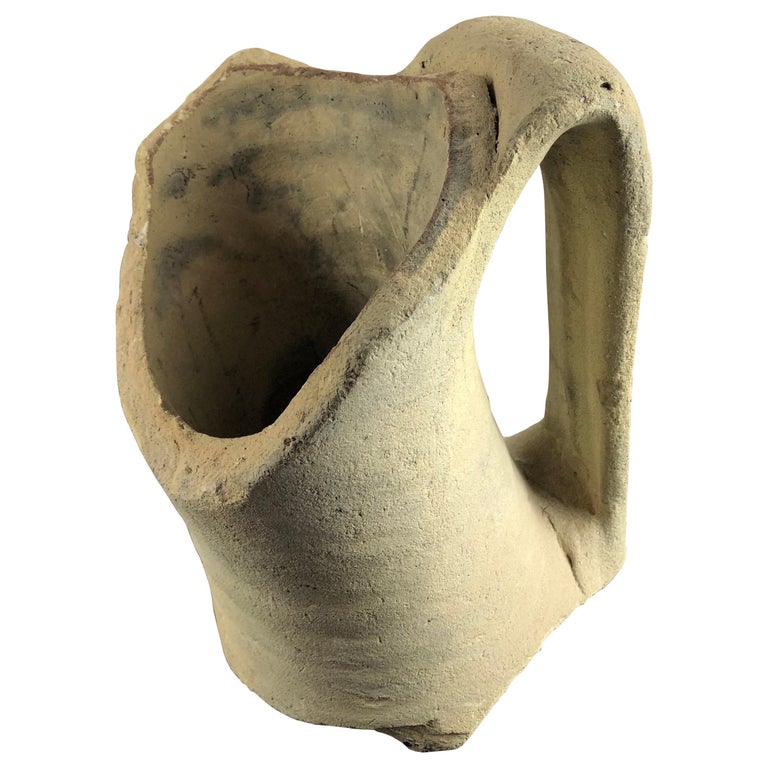 Roman Clay Pot Pitcher or Jar Fragment For Sale at 1stDibs