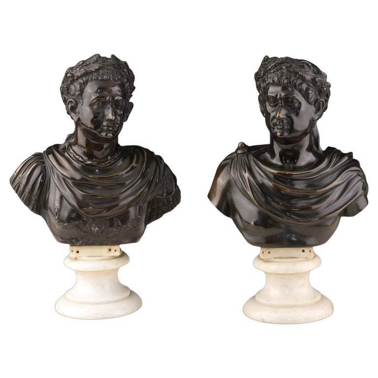 Roman Emperors Busts, Italy, circa 1800 For Sale at 1stDibs
