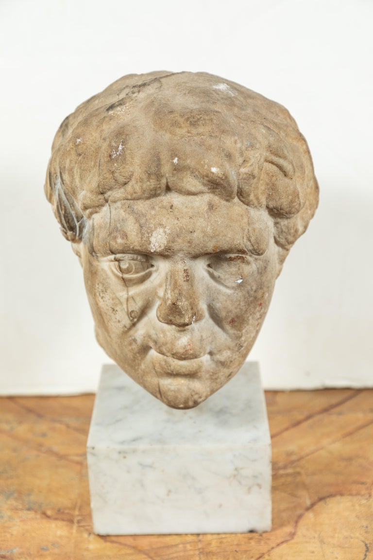 Roman Empire Marble Bust For Sale at 1stDibs | ancient roman bust