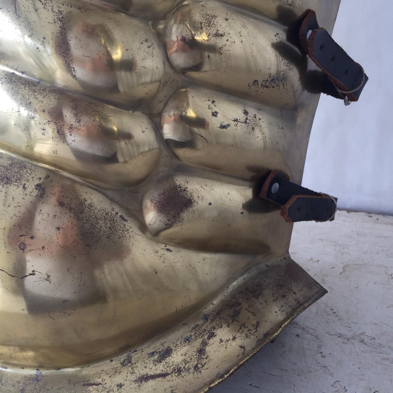 Roman Gladiator Armour in Brass For Sale at 1stDibs | roman chest plate ...