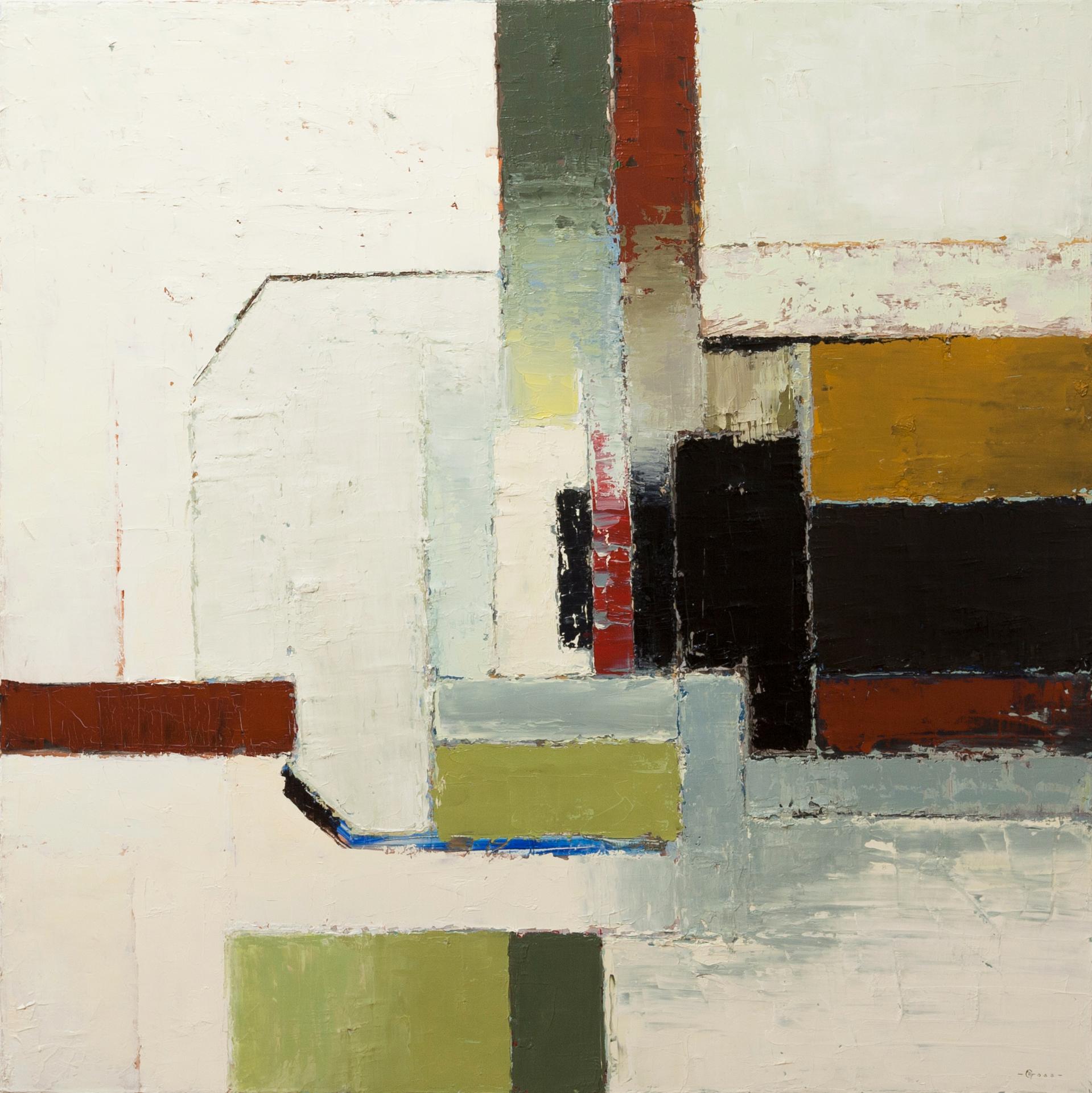 Roman Goss - Congo-Original modern abstract-textured painting-Artwork ...