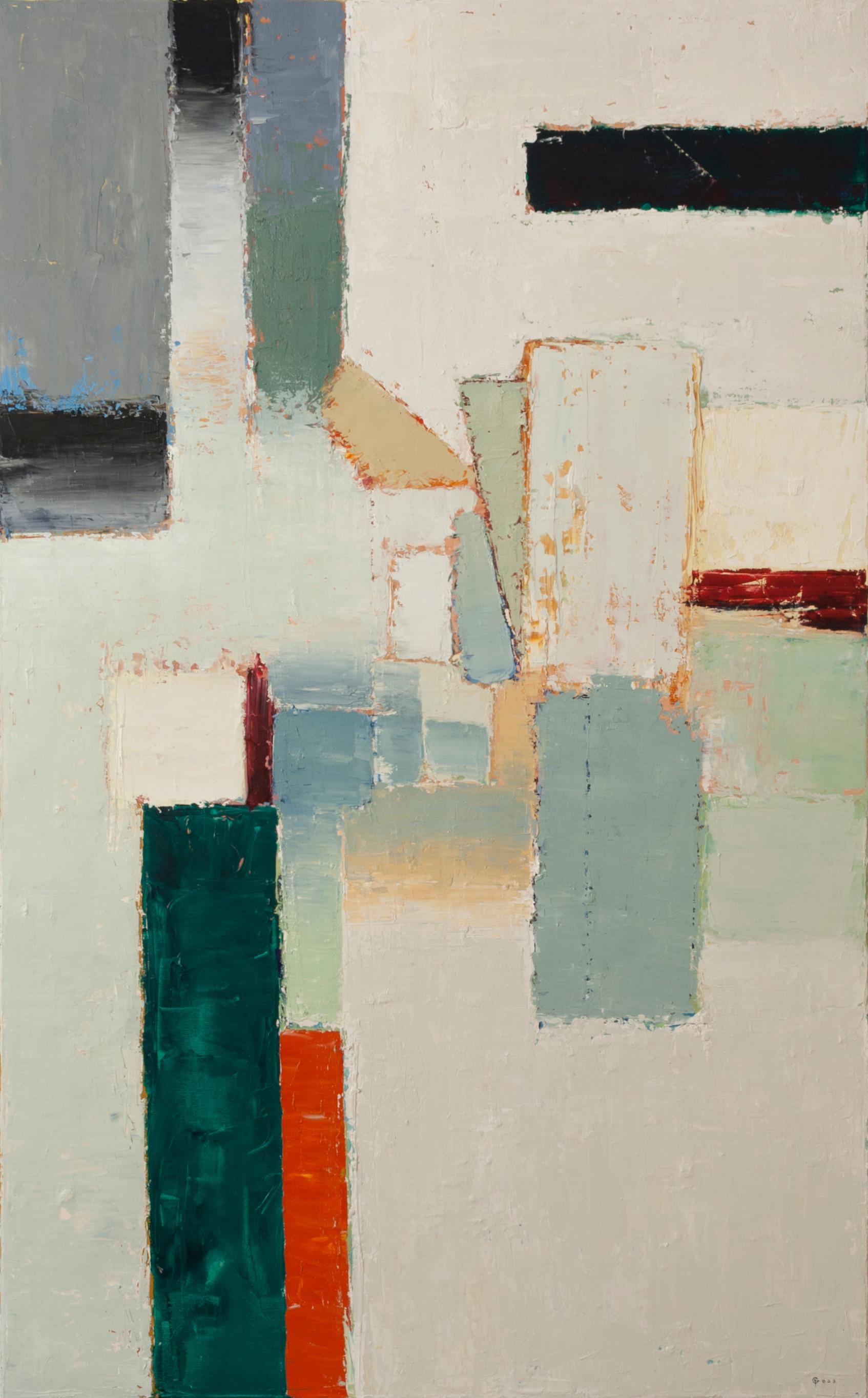 Roman Goss - Flying Dutchman -Original modern abstract-texture painting ...