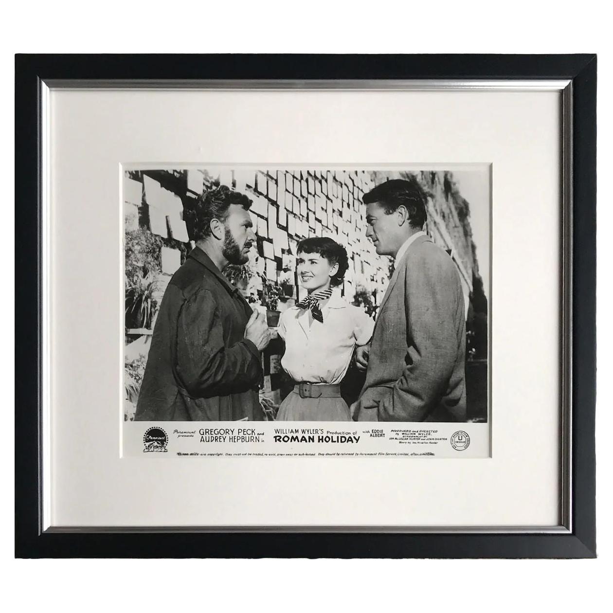 "Roman Holiday" Film Poster, 1953 at 1stDibs