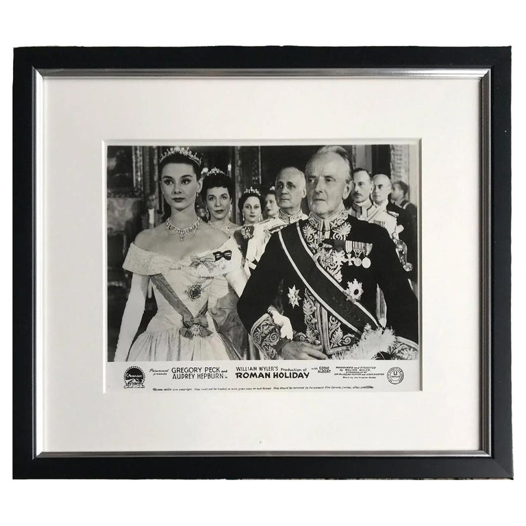 Roman Holiday, Framed Poster, 1953 For Sale at 1stDibs