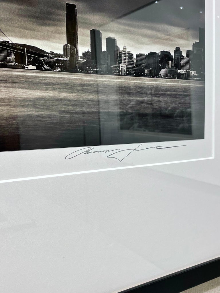 Roman Loranc - Billowing Clouds over Bay Bridge For Sale at 1stDibs