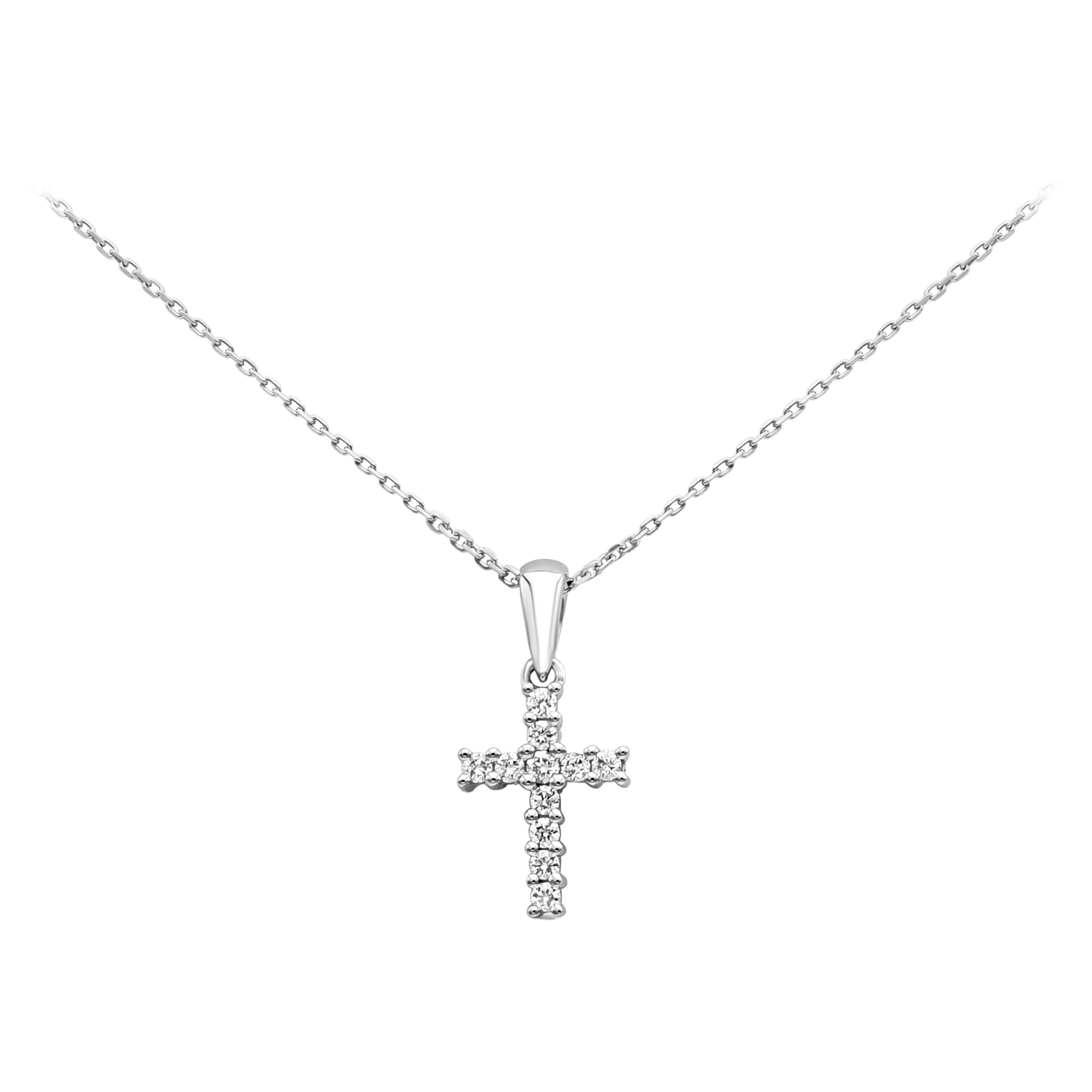 Roman Malakov, 0.53 Carat Marquise Cut Halo Diamond Pendant Necklace ...