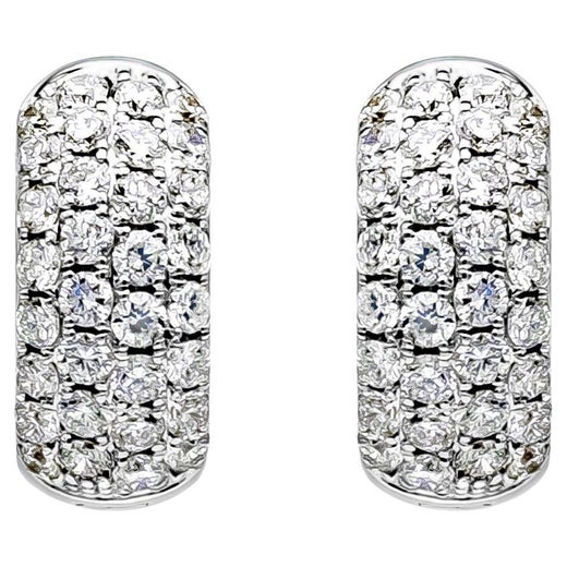 7.28 Carat Round Diamond Bezel Set Riviere Tennis Necklace For Sale at ...