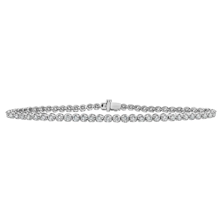 Roman Malakov 1 60 Carat Total Brilliant Round Shape Diamond Tennis