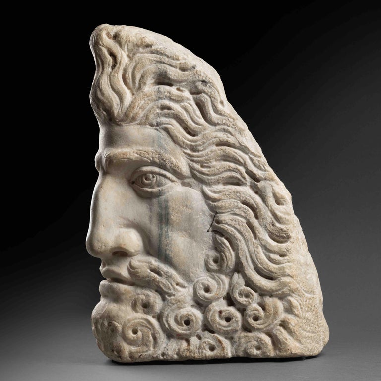 Roman Marble Acroterion, circa 2nd Century a. D For Sale at 1stDibs