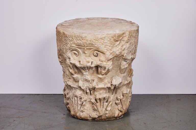 Roman Marble Column Capital For Sale at 1stDibs