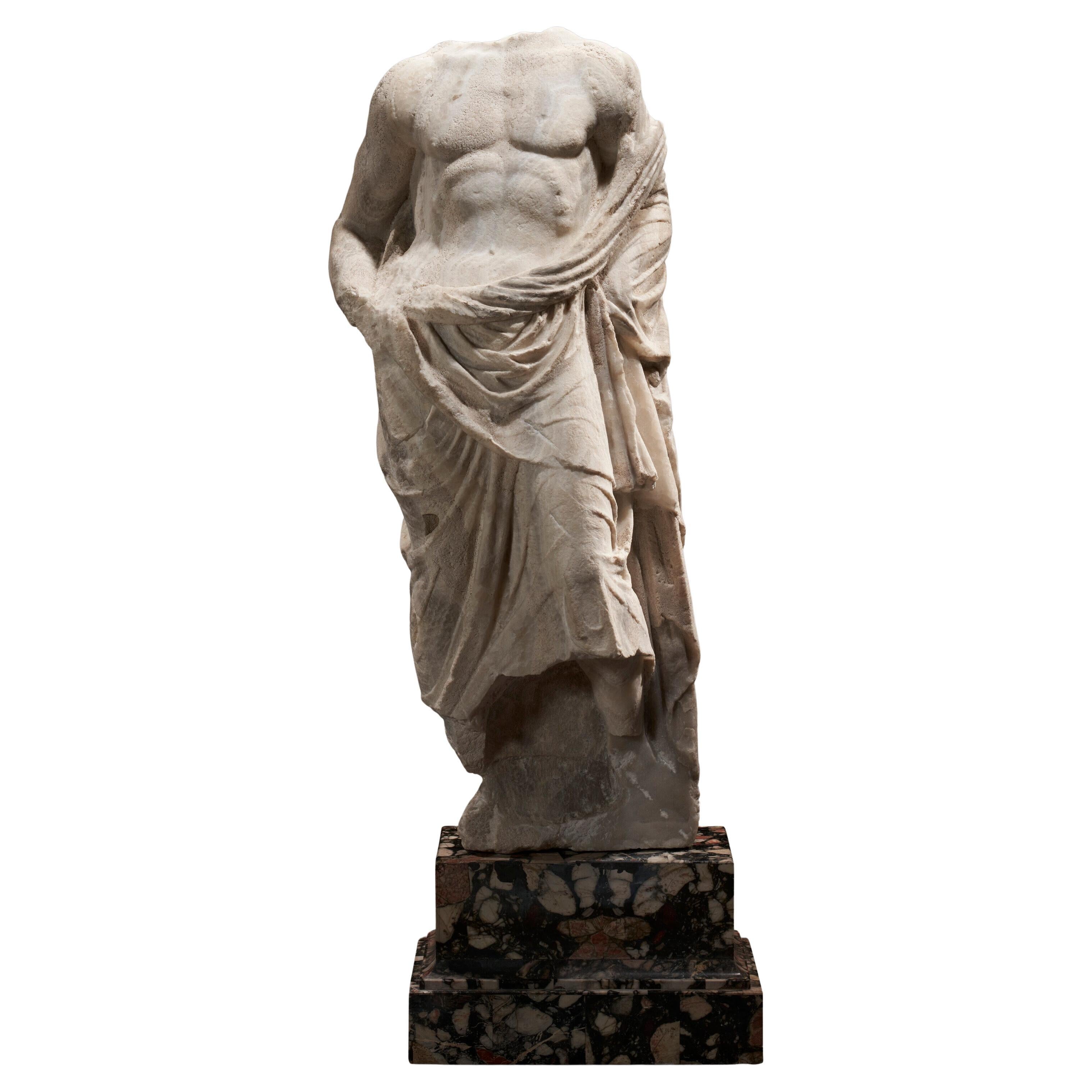 Roman Torso Bust Sculpture For Sale at 1stDibs