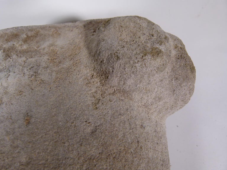 Romanesque Hand Carved Limestone Capital from Spain For Sale at 1stDibs