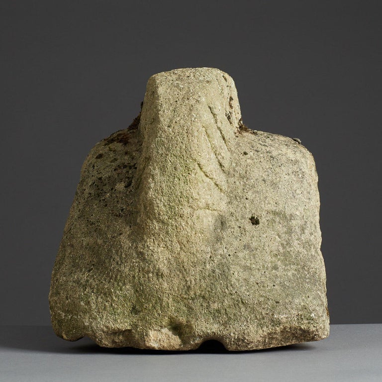 Romano Celtic Stone Head of a Legionnaire, Anglo Roman, circa 2nd-3rd ...