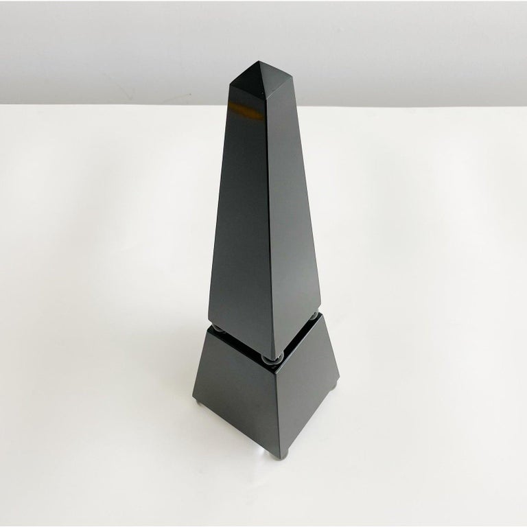 Romano Dona Vintage Signed Murano Glass Obelisk For Sale at 1stDibs