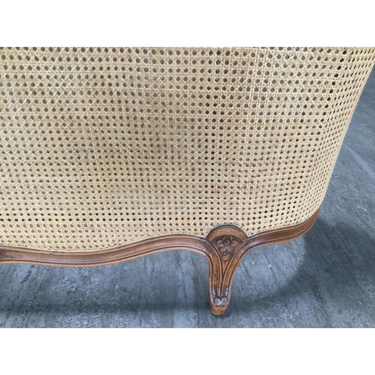 Romantic 1920s French Double-Caned and Walnut Bed Frame at 1stDibs ...
