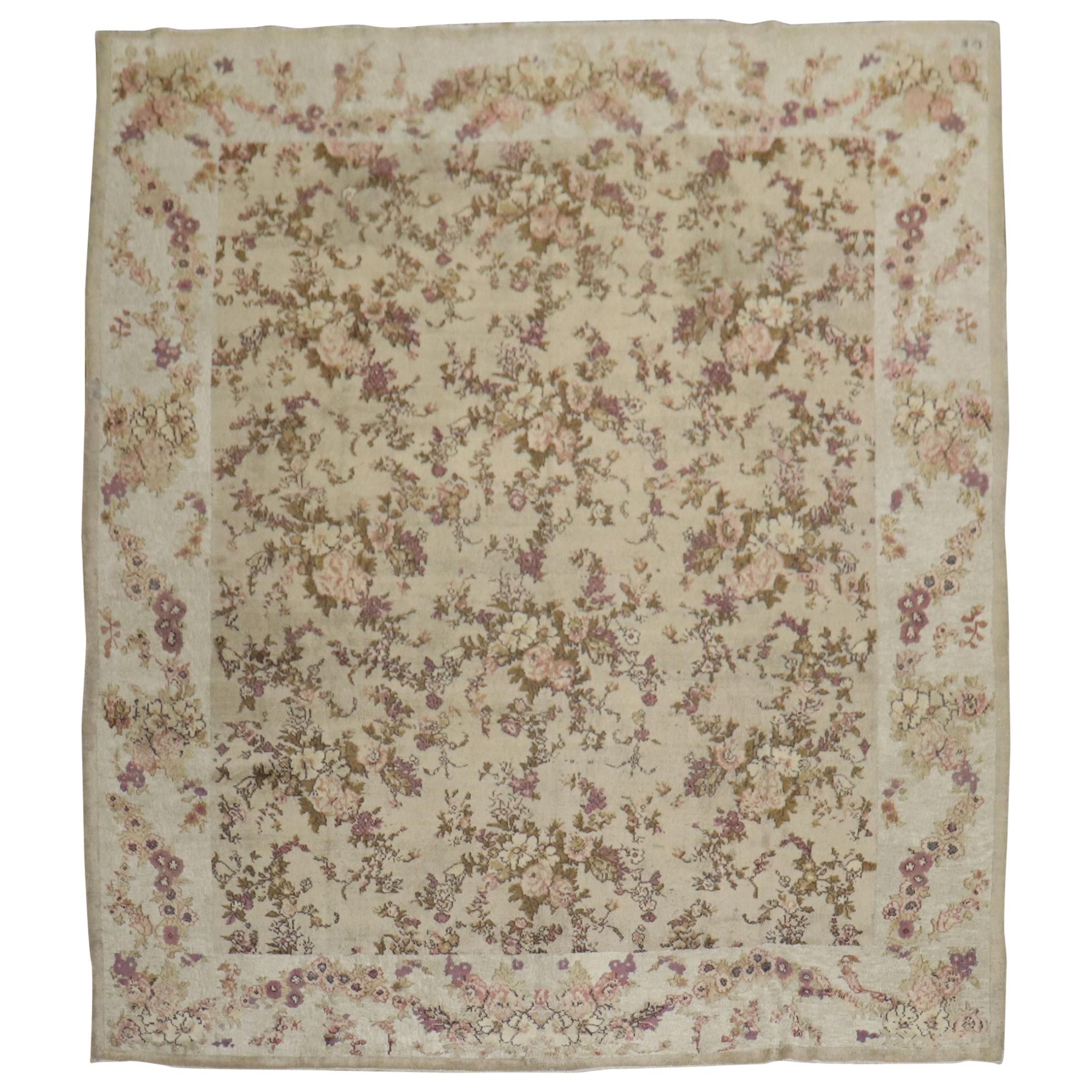 Vintage European Carpet For Sale at 1stDibs
