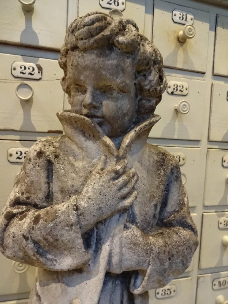 Romantic French Sandstone Figure, Outdoor at 1stDibs | sandstone in french