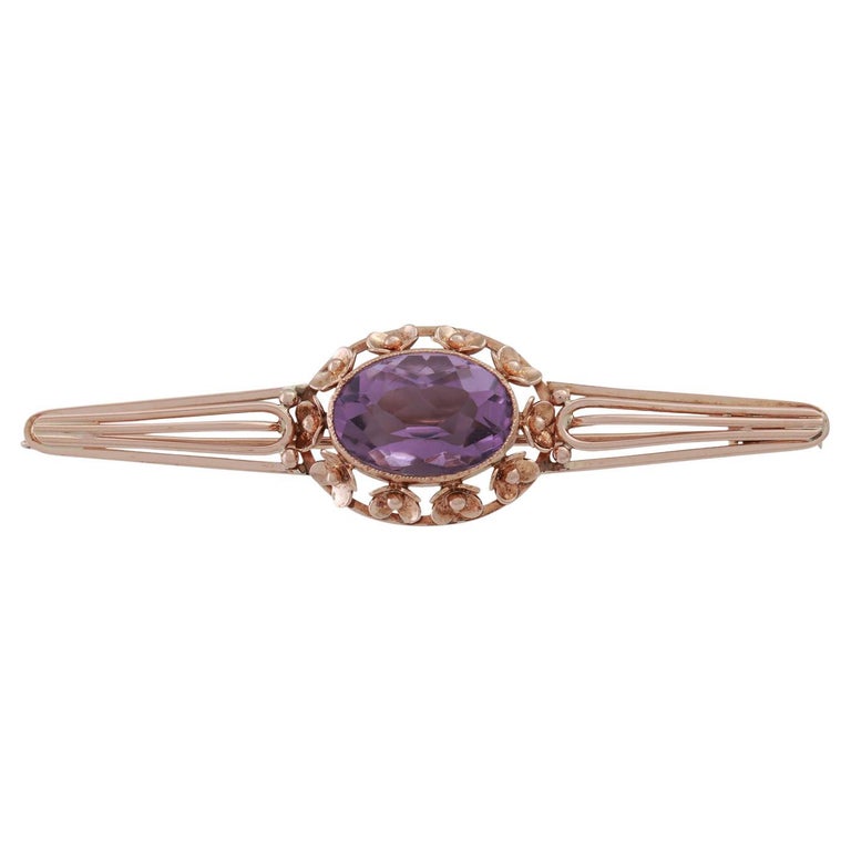 Romantic Needle with Flowers For Sale at 1stDibs