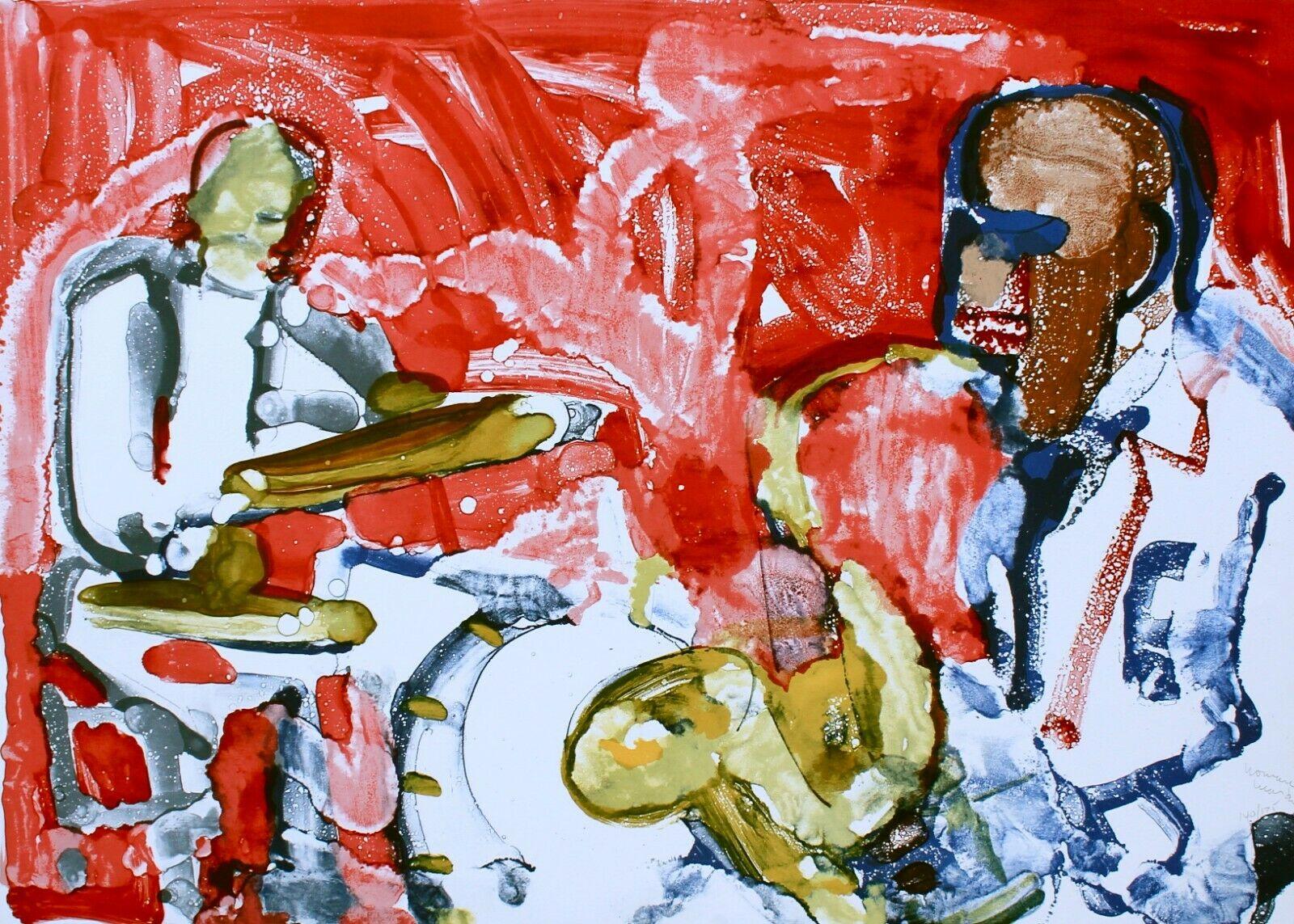 Romare Bearden - Romare Bearden 1972 Mother and Child Screenprint For ...