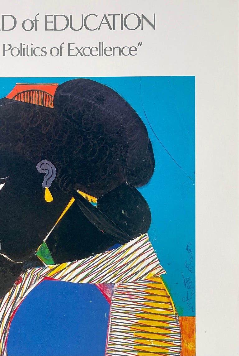 THE LAMP 1984 Commemorative Poster, Original 1st Printing, Civil Rights ...