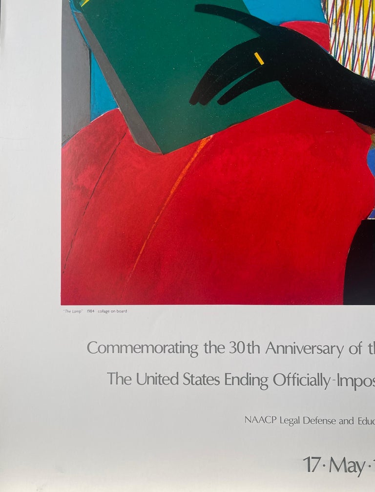 THE LAMP 1984 Commemorative Poster, Original 1st Printing, Civil Rights ...