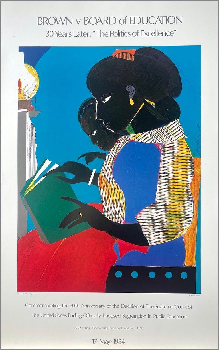 THE LAMP 1984 Commemorative Poster, Original 1st Printing, Civil Rights ...