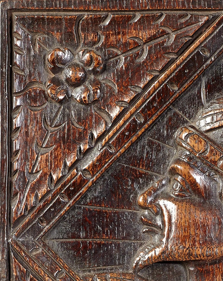 Romayne Male Portrait Oak Panel, English, circa 1540-1560 For Sale at ...