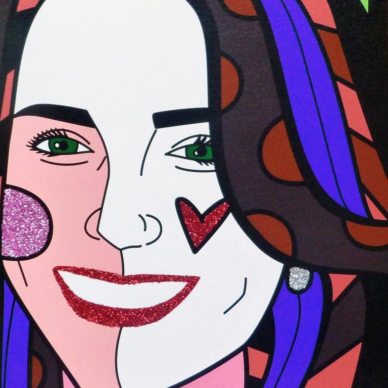 Romero Britto - KATE MIDDLETON For Sale at 1stDibs