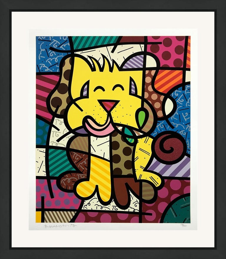 Romero Britto - BEST FRIEND at 1stDibs