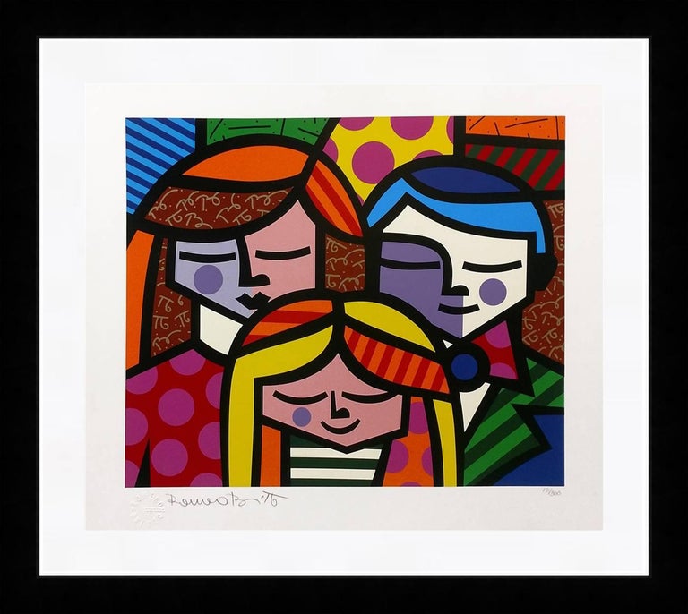 Romero Britto - FAMILY at 1stDibs | family romero britto, gino britto ...