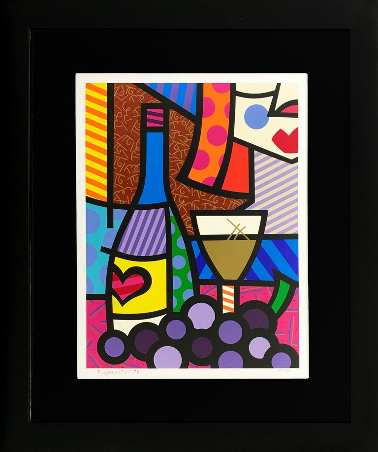 Romero Britto - TASTE OF LOVE at 1stDibs