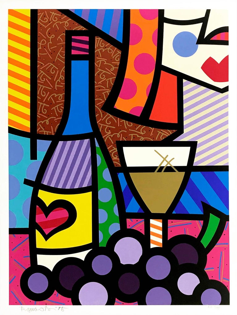 Romero Britto - TASTE OF LOVE at 1stDibs