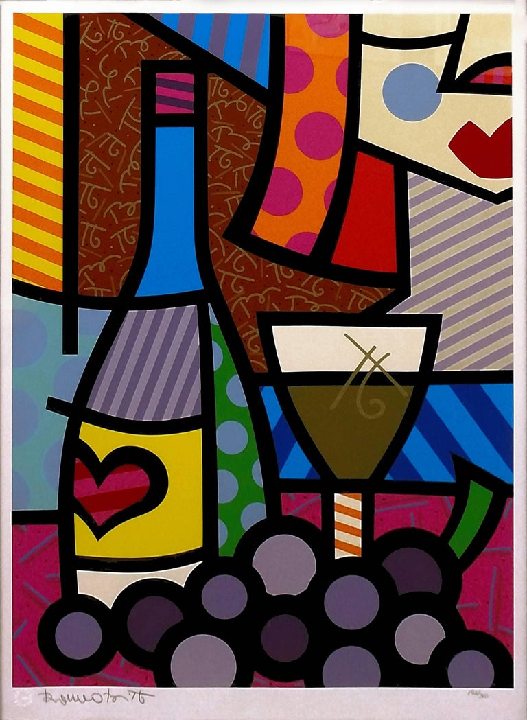 Romero Britto - Mickey's World, Print For Sale at 1stdibs