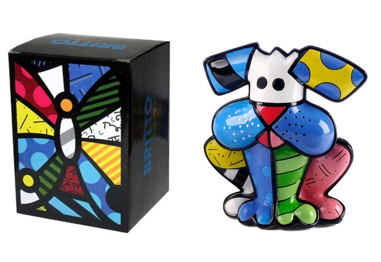Romero Britto - TERRIER (FIRST EDITION SCULPTURE) at 1stDibs | britto ...