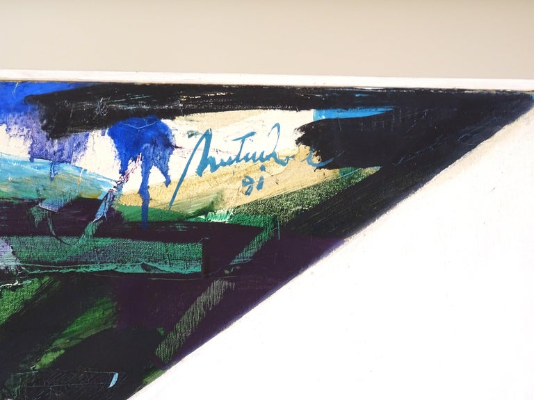 Romul Nutiu, "Fereastra I," 1992, Oil on Canvas For Sale at 1stDibs