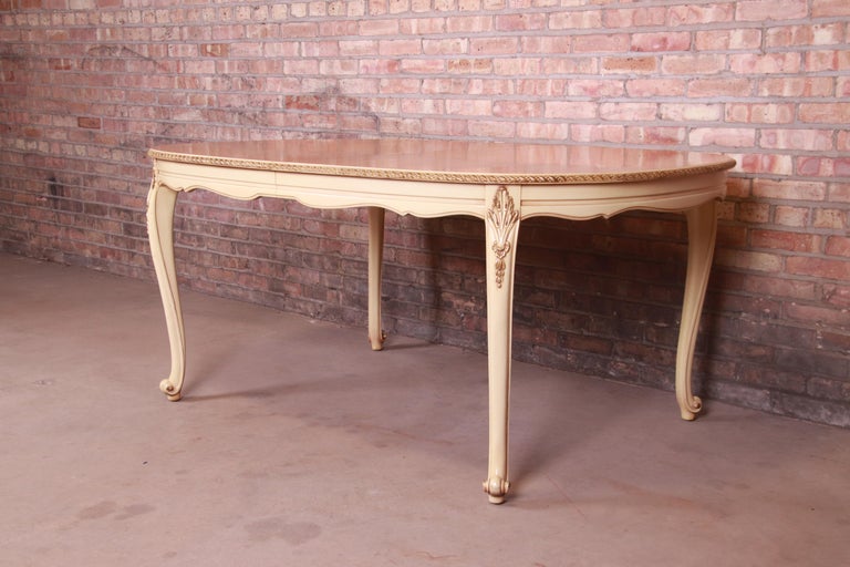 Romweber French Rococo Louis XV Extension Dining Table, Circa 1930s at ...