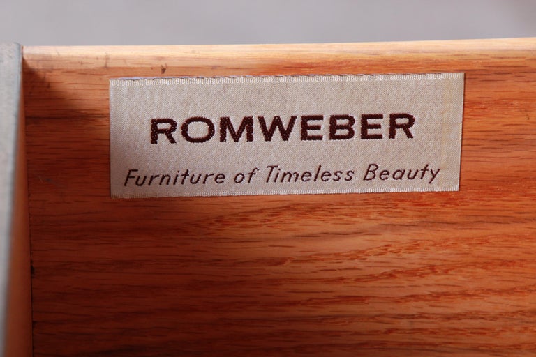 Romweber Midcentury Hollywood Regency Bar Cart Server, 1960s at 1stDibs