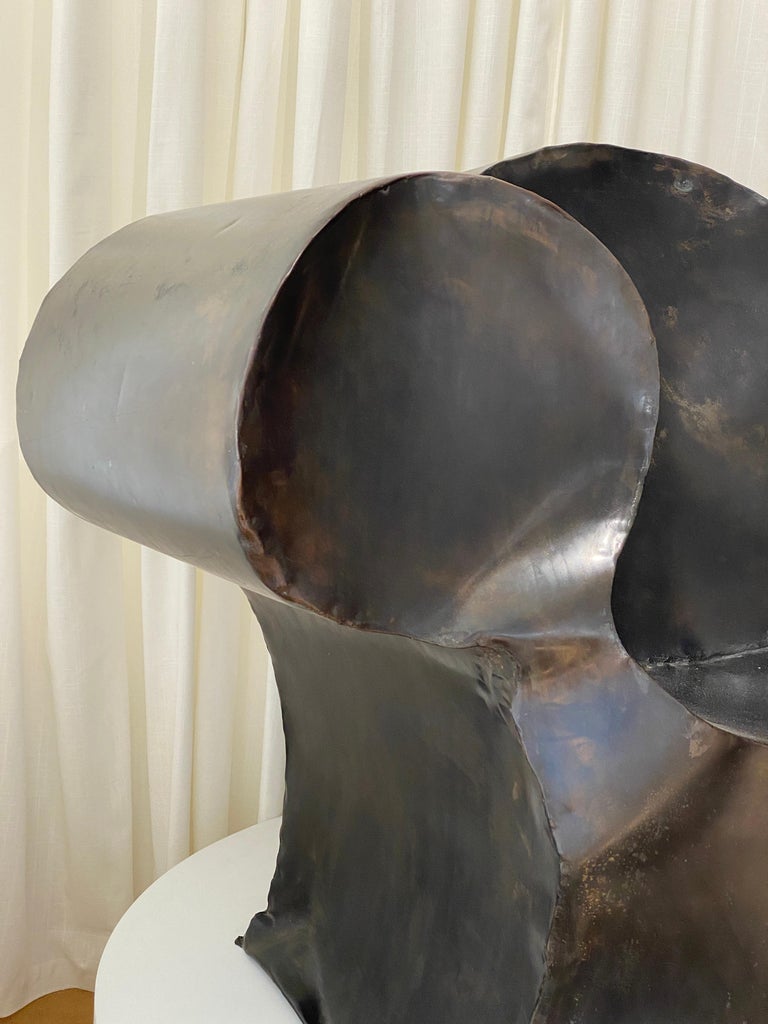 Ron Arad, Early "Big Easy" Chair, Patinated Steel, One Off, Great ...