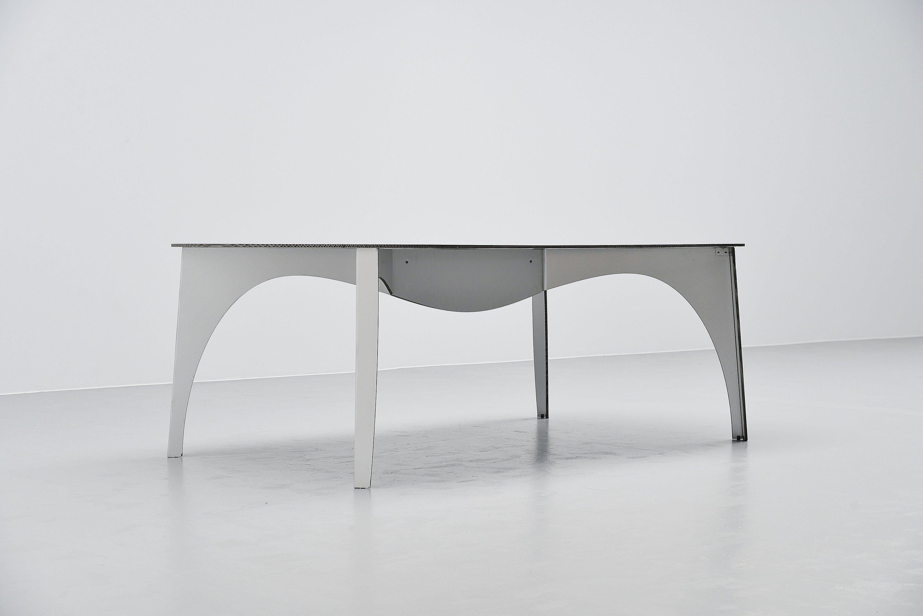Ron Arad No Waste Aluminium Table Hidden, 2000 at 1stDibs | ron arad table