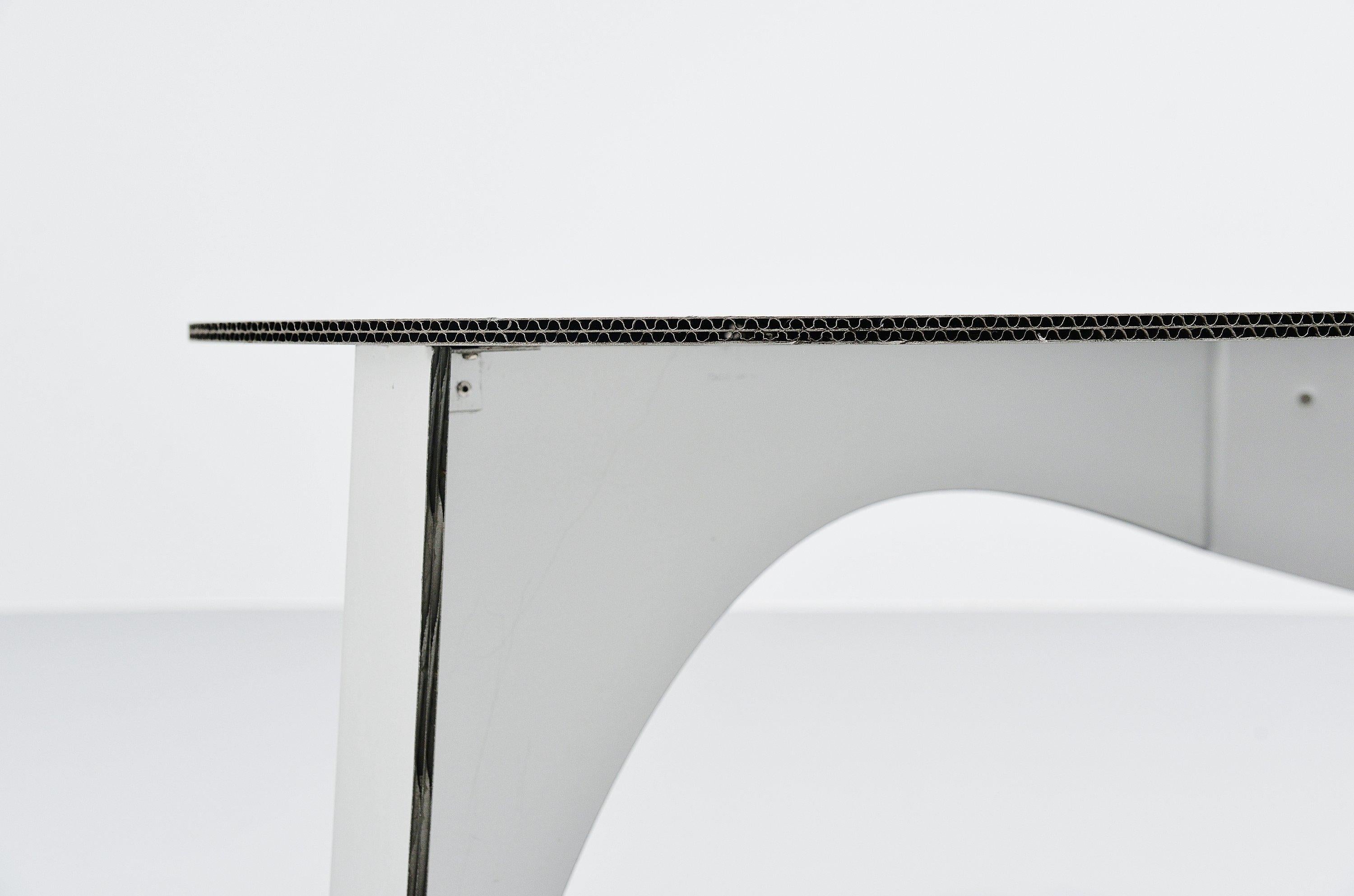 Ron Arad No Waste Aluminium Table Hidden, 2000 at 1stDibs | ron arad table
