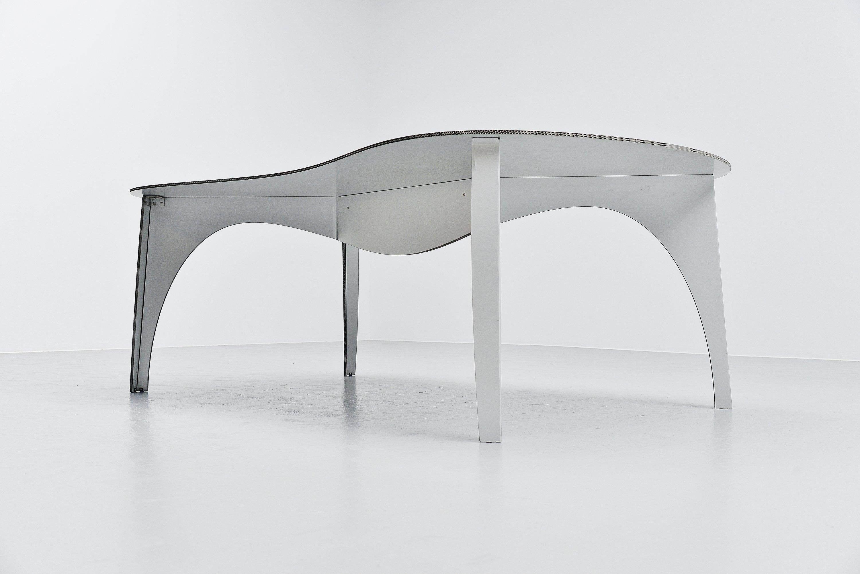 Ron Arad No Waste Aluminium Table Hidden, 2000 at 1stDibs | ron arad table