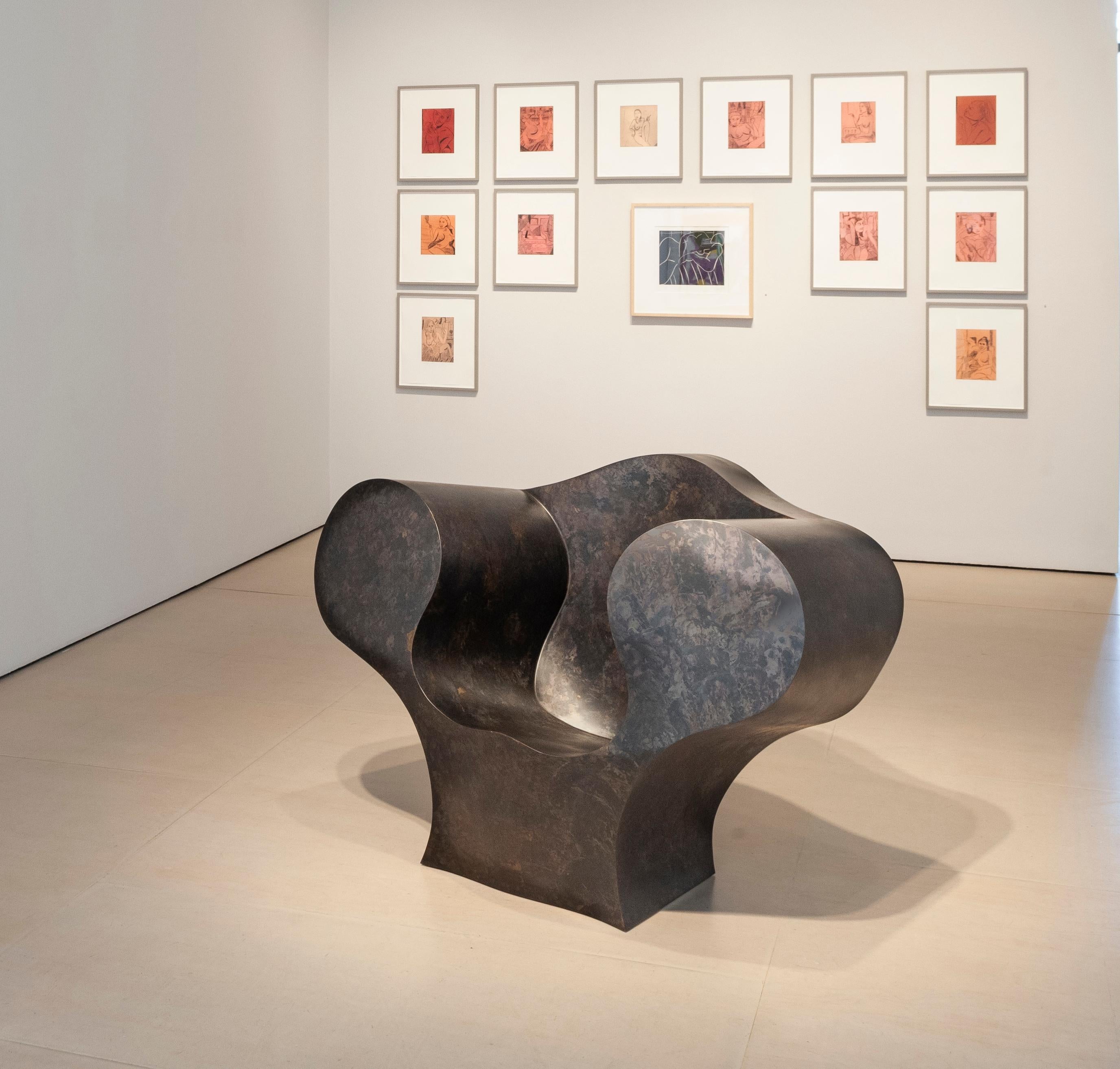 Ron Arad - Ron Arad, Big Easy Mild, Steel Chair, 1998 For Sale at 1stDibs