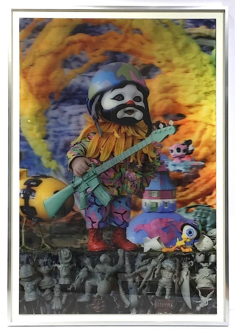 Ron English - Combrat Boy For Sale at 1stDibs