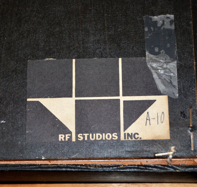 Ron Fritts Midcentury Mod Wall Art, Shadow Box, Op Art by RF Studios ...